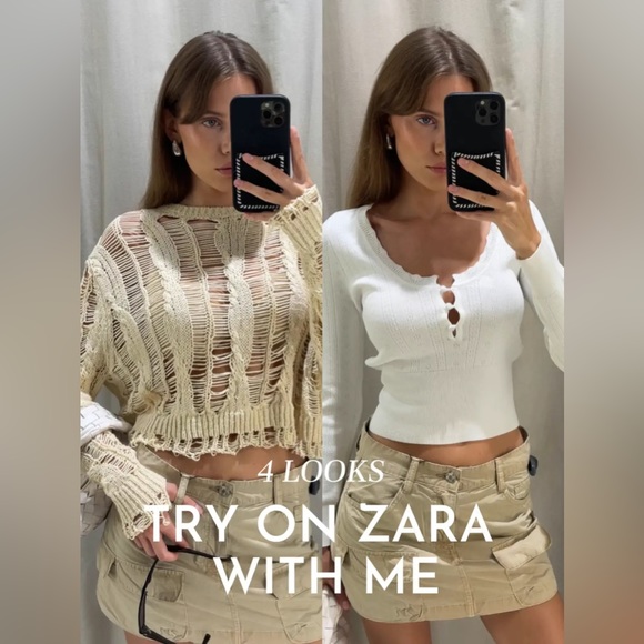 Zara | Tops | Zara Bloggers Fav Top | Poshmark